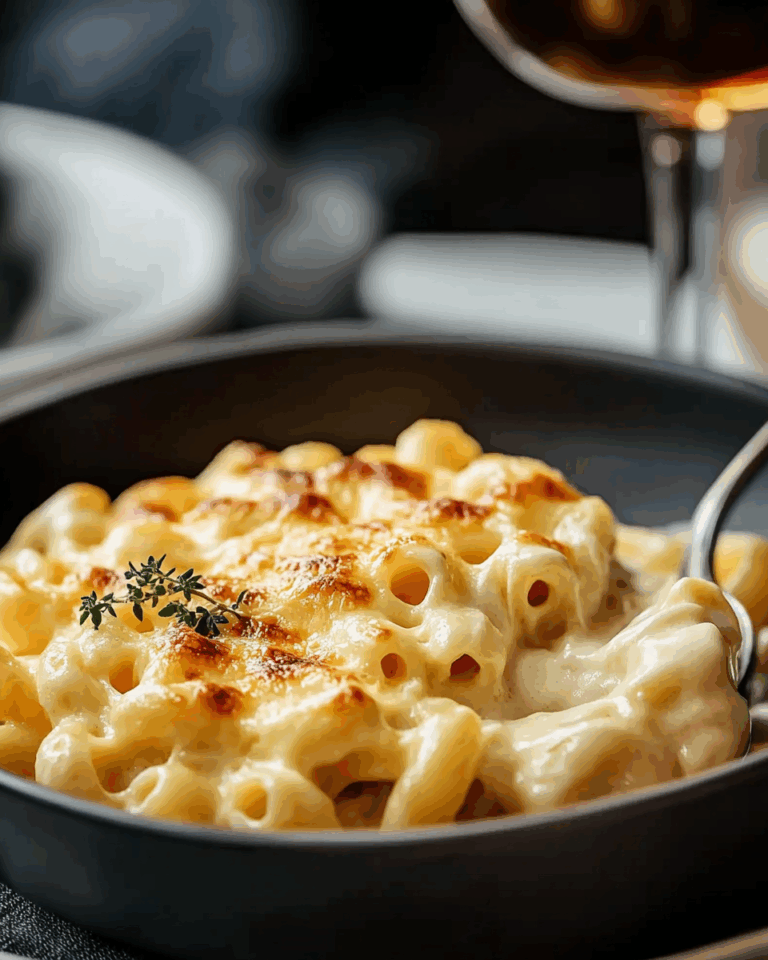 Macaroni with Bechamel Sauce