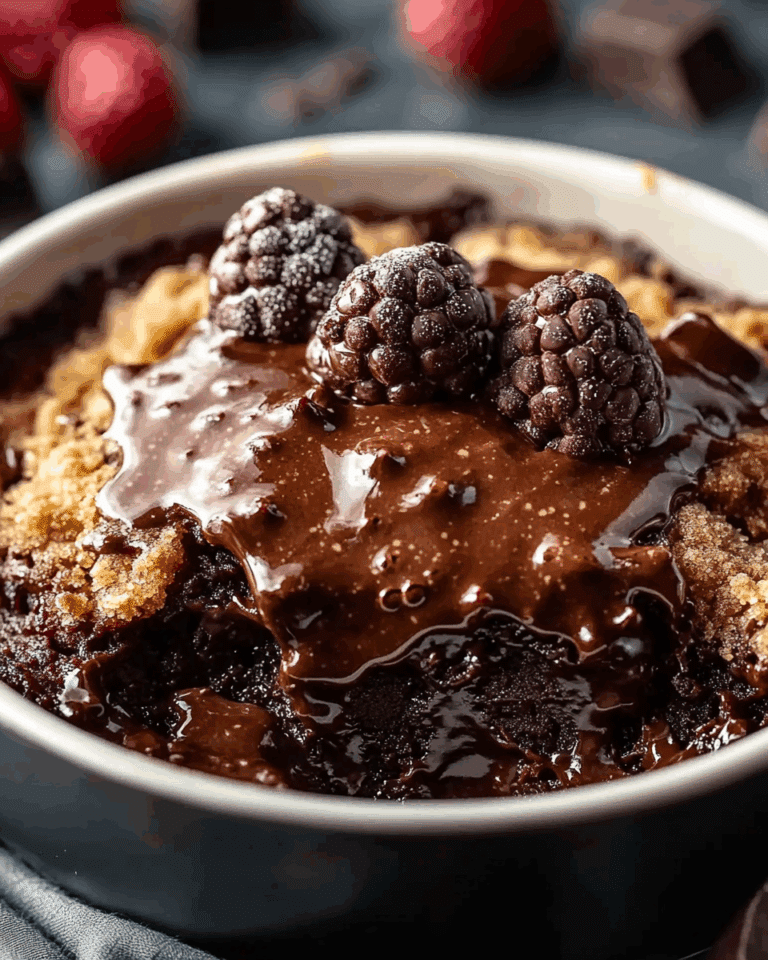 Southern Chocolate Cobbler