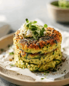Zucchini Bagels (Low Carb, Keto)