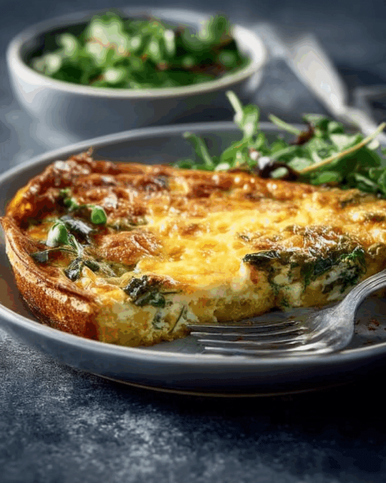 Savoury Impossible Pie